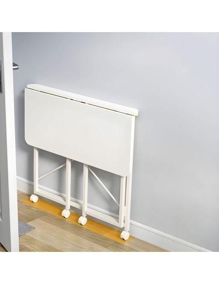 Birou pliant din MDF 120 x 60 cu roti 360gr