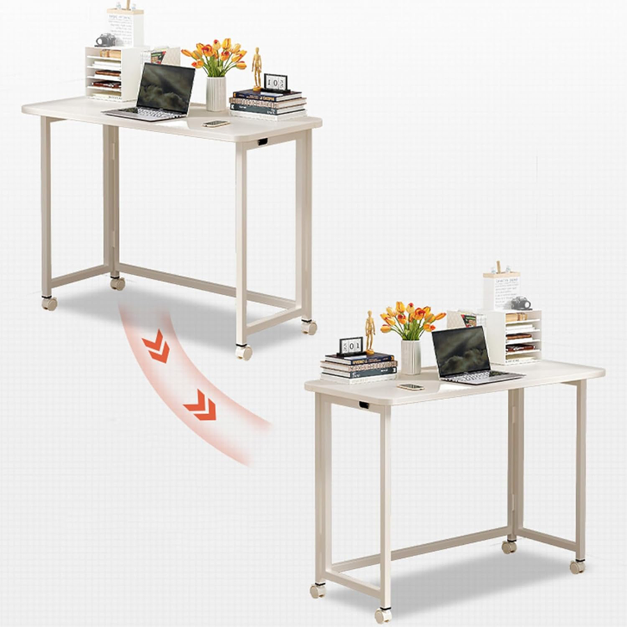 Birou pliant din MDF 120 x 60 cu roti 360gr