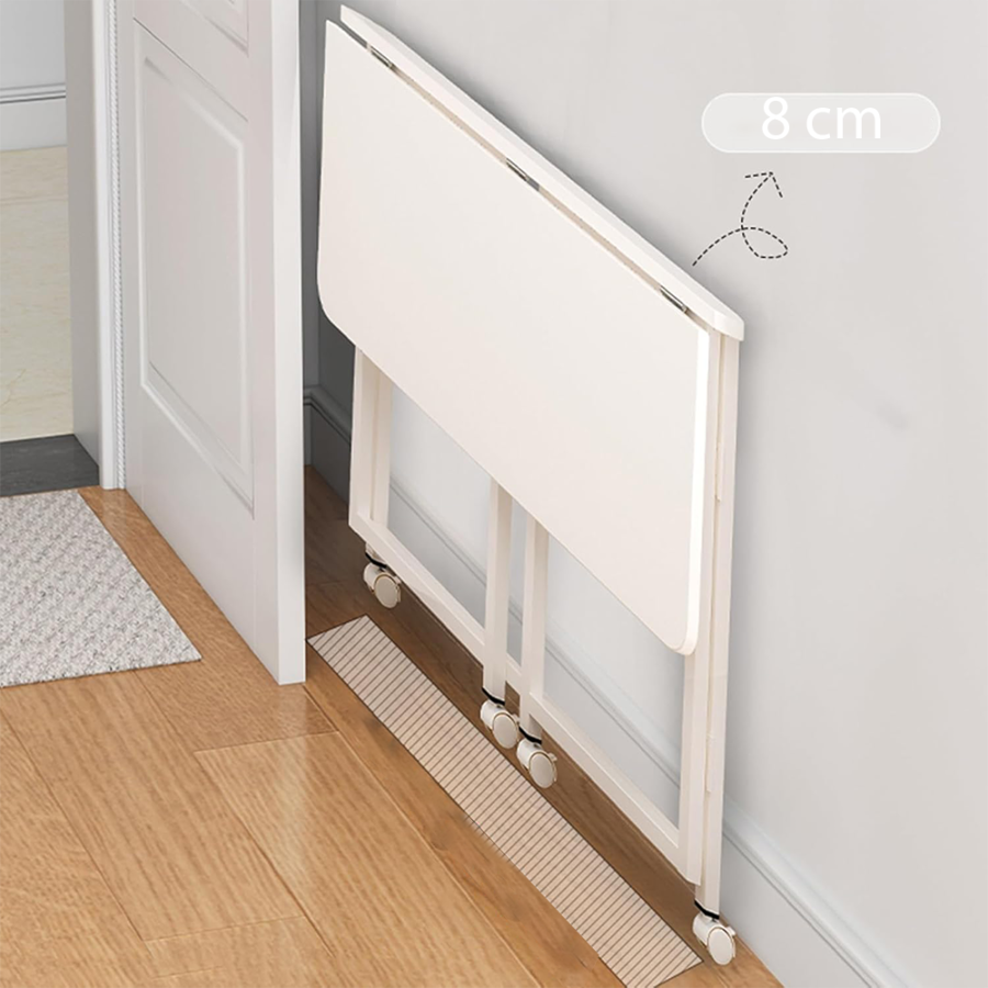 Birou pliant din MDF 120 x 60 cu roti 360gr