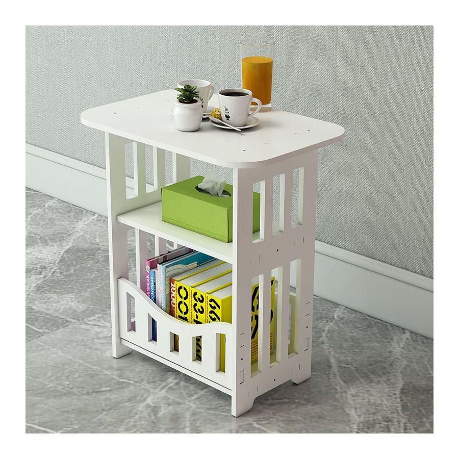 Noptiera alba versatila, masuta mica living, masuta balcon Elastix