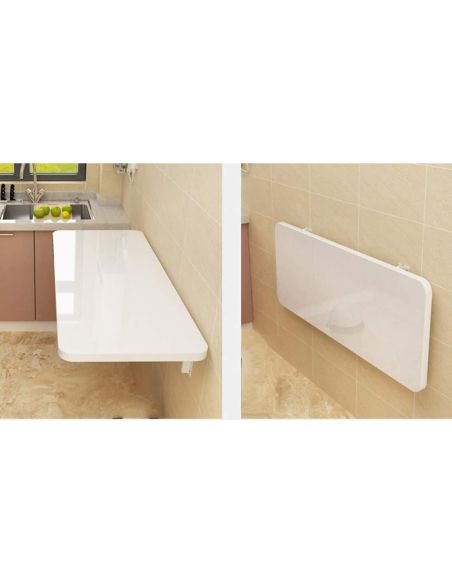 Etajea rabatabila 80 cm, etajera perete, polita, birou pliabil, masa ...